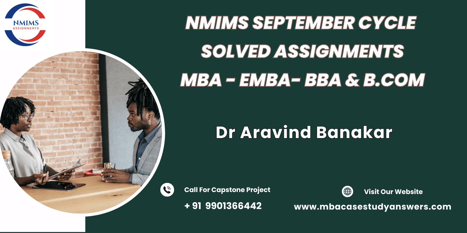 September MBA NMIMS Quantitative Methods Solved Assignment